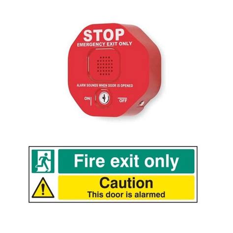 Fire Door Exit Alarm Stopper Kit The Safety Centre UK