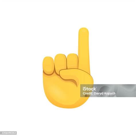 인덱스 가리키는 위로 손 이모티콘 아이콘 그림 기호 인간 제스처 벡터 기호 이모티콘 디자인 벡터 10 Eps 3차원 형태에 대한 스톡 벡터 아트 및 기타 이미지 Istock