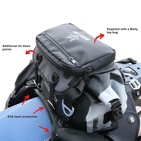 Desert Fox Motorcycle Rackless Pannier Bags — Maxinc