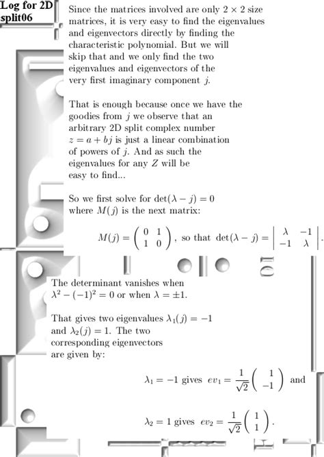 The Logarithm Of All 2d Circular Numbers The Split Complex Numbers