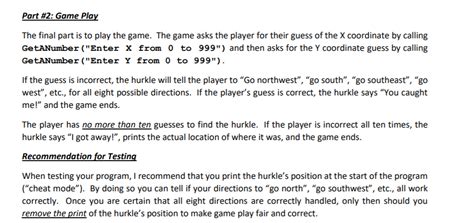 Part The Overall Design The Basic Outline Of Chegg Com