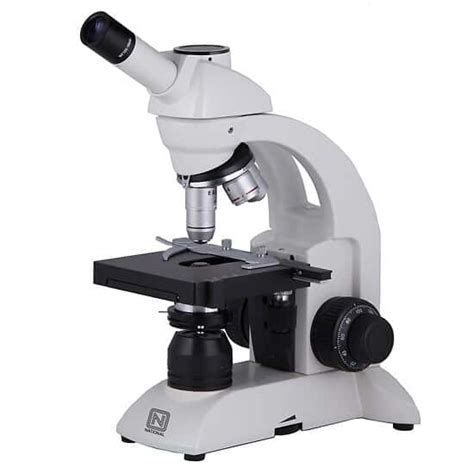 National Optical Compound Monocular Microscope With 4 Hole Objective