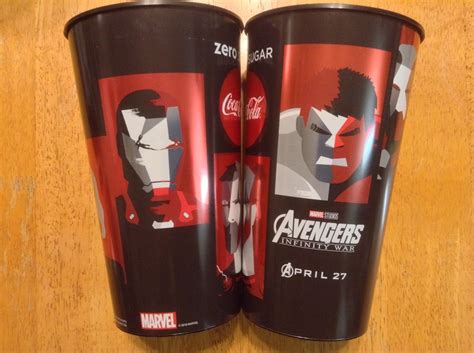 Vaso Marvel Avengers Infinity War Coca Cola Zero Sugar Jumbo