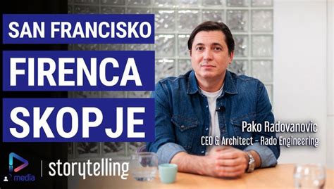 Во Storytelling на B2 Media гостуваше архитектот Пако Радовановиќ МАРХ