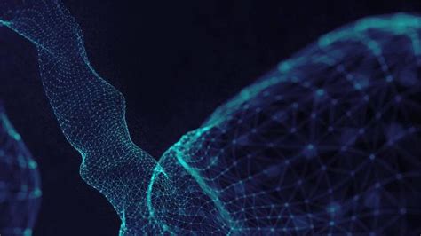 Abstract Digital Waving Lines Fx Background Loop 4301950 Stock Video At