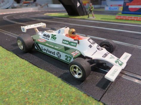 Scalextric Williams F1 Slotcar Garage Belgium
