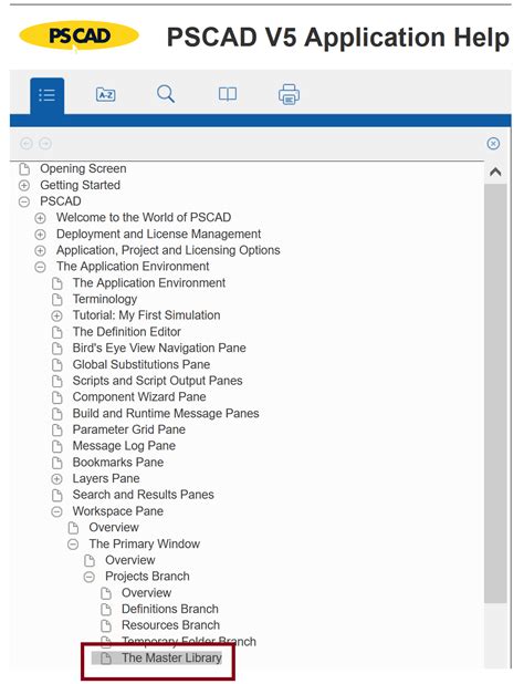 Knowledge Base Pscad