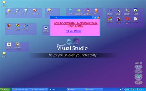 How To Open Html File Using Vb6 Sourcecodester