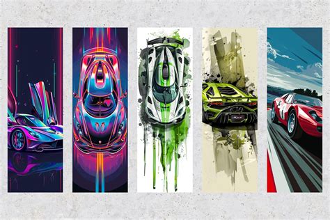 50 Racing Car Printable Bookmarks Racing Car Digital Download Bookmark