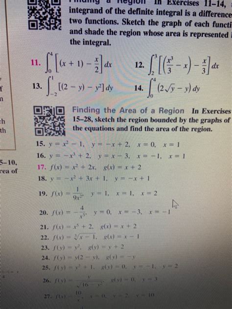Solved In Exercises 11 14 Integrand Of The Definite Chegg Com