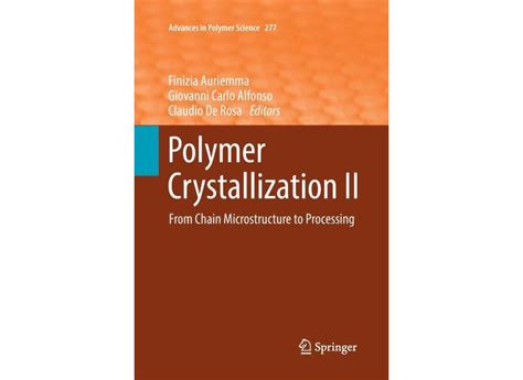 Polymer Crystallization Ii Com O Melhor Preço é No Zoom