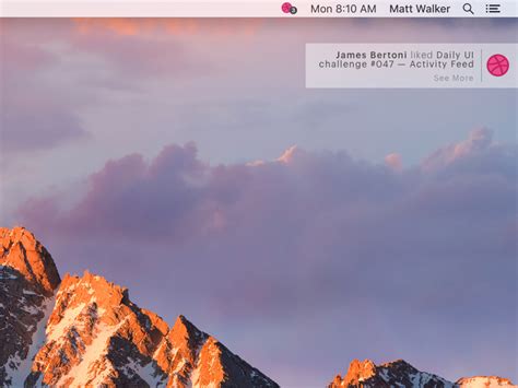 Daily Ui Challenge 049 — Notifications By Matt Walker On Dribbble