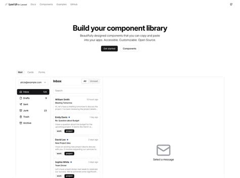 Laravel Luvi By Luvi Ui A Laravel Template Built At Lightspeed