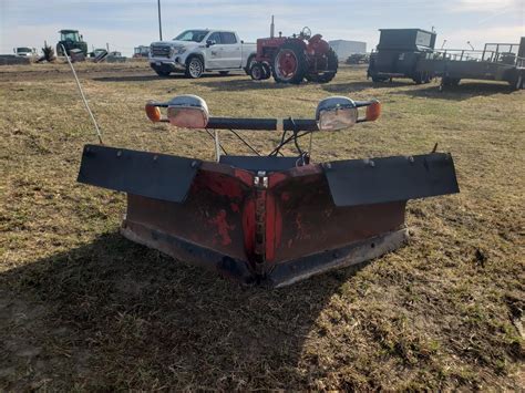 The Boss 82” Power V Snowplow Transportation Bigiron