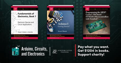 Humble Book Bundle Arduino Circuits And Electronics By Morgan