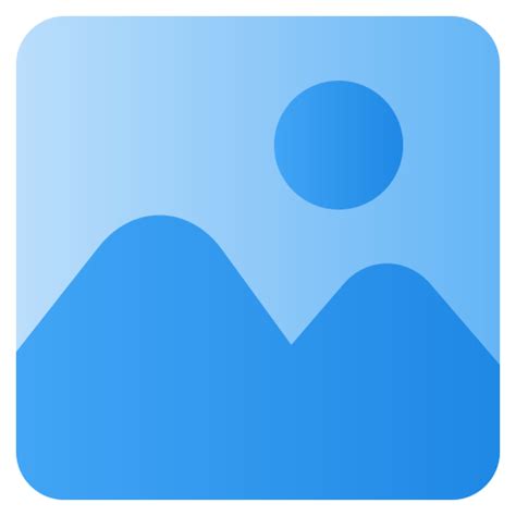 Image Generic Flat Gradient Icon