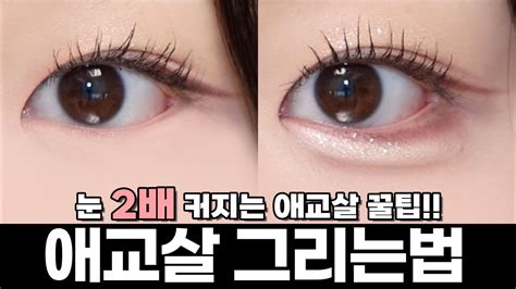 눈 2배 되는 초간단 애교살 그리는법 ️ㅣ애교살 섀도우 추천 투쿨 펜슬 홀리카 애교살 섀도우 등 ㅣ애교살 라이너ㅣ애교살 펜슬ㅣ애교살 글리터ㅣ애교살 추천ㅣ오션 Youtube