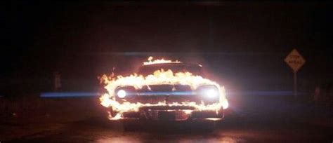 Christine Car On Fire