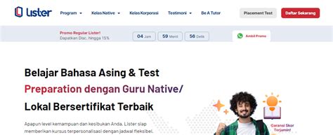 Contoh Website Lembaga Kursus Dengan Desain Menarik