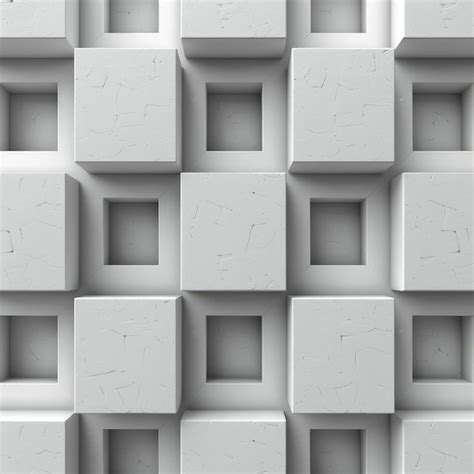 Premium Photo Geometric Patterns Shape Cube Seamless Ornament 3d