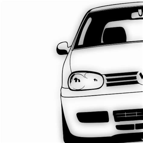 Стикер за кола Голф 4 Добрата страна 15 СМ Бял Emag Bg