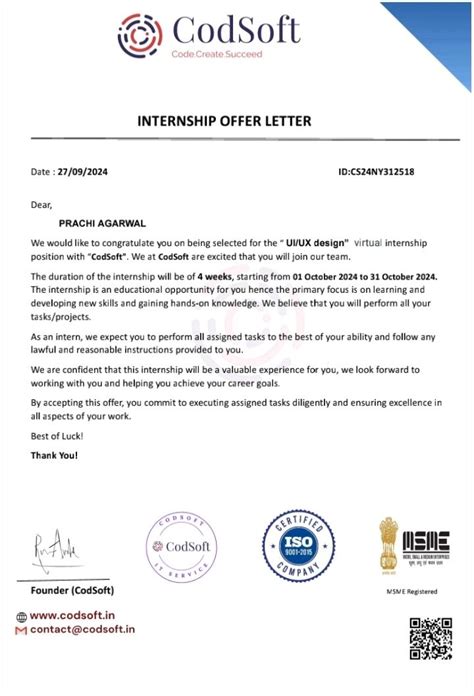 Uiuxdesign Internship Codsoft Newbeginnings Growthmindset Prachi