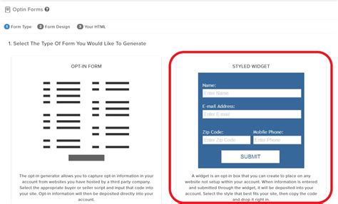Widget Generator Setting Up A Widget On Your 3rd Party Website Deal Automator