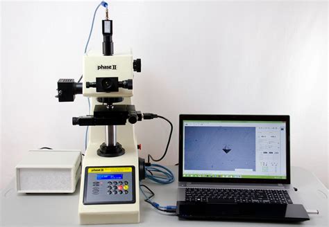 Phase Ii Micro Vickers Hardness Tester Package A 900 391a Penn Tool Co Inc