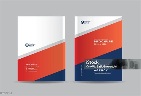 Desain Sampul Brosur Bisnis Atau Laporan Tahunan Dan Sampul Profil