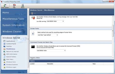 Windows 7 Tweaks Software Overview GHacks Tech News