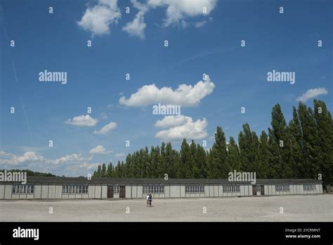 03 06 2017 Dachau Bavaria Germany Europe Barracks In The Former Concentration Camp In