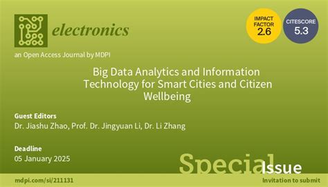 electronics mdpi on linkedin callforpapers specialissue bigdata