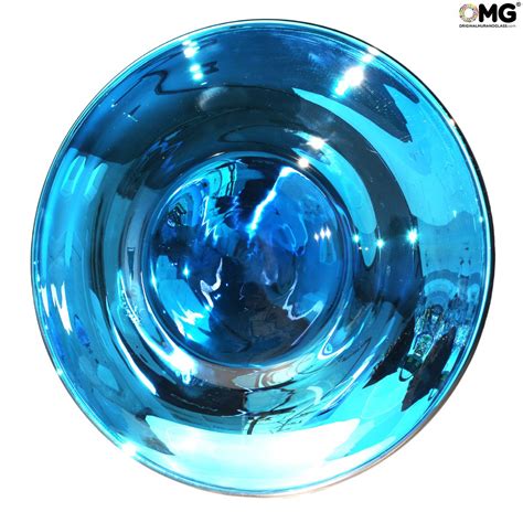 Disc Mirrored Original Murano Glass Omg