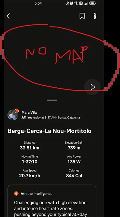 Why My Strava App Does Not Show The Map Of Any Activity Of Mine