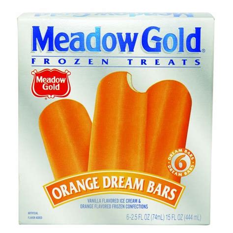 Meadow Gold Orange Dream Ice Cream Bars Foodland
