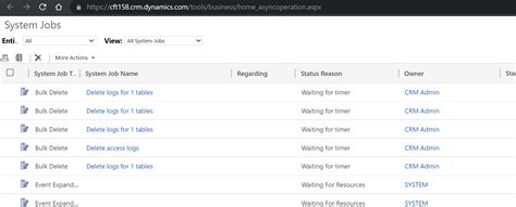 Delete Audit Logs In Crm D365 Demystified