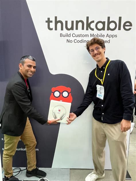 thunkable on linkedin nocodesummit nocode lowcode ai