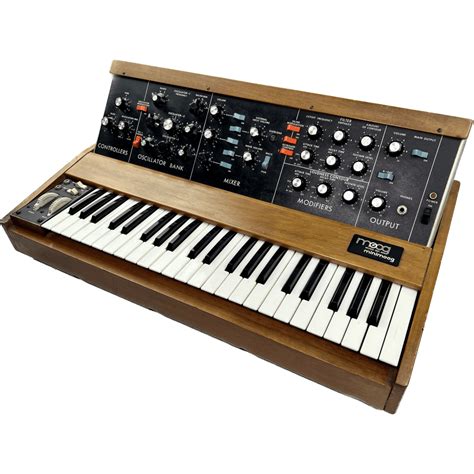 Moog Vintage C Late 70s Minimoog Model D Synthesizer Pre Owned
