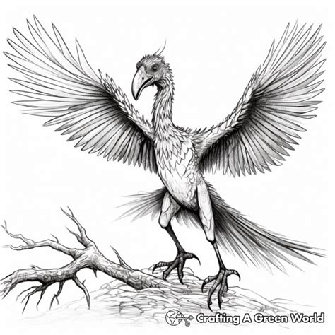 Pyroraptor Coloring Page Coloring Pages