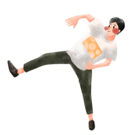 Dancing Characters Png Image Dancing Character Boy Sports Dancing