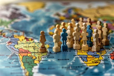 The Concept Of Economic Interdependence Premium Ai Generated Image