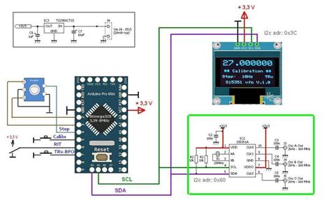 Синтезатор на Ардуино на основе Si5351a