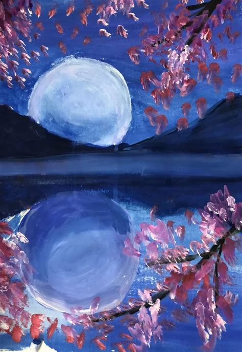 月夜的画 月夜 第6页 大山谷图库