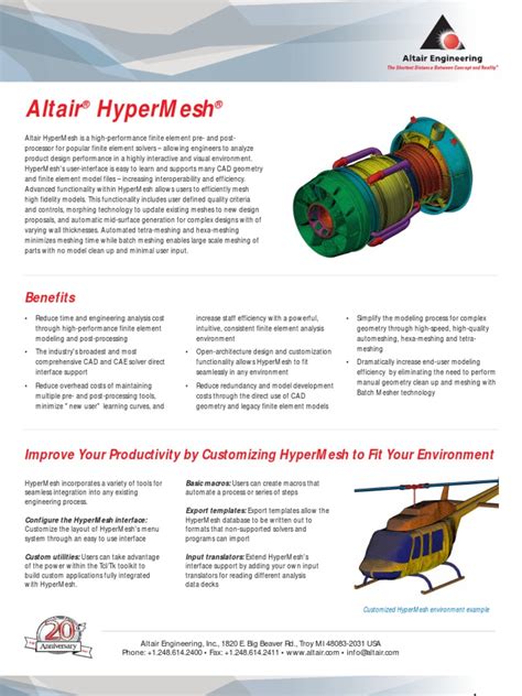 Altair Hypermesh Pdf Finite Element Method Computer Aided Design