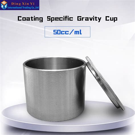 50ccml Coating Specific Gravity Cup Density Determiner Pycnometer