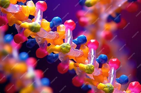 Premium Ai Image Dna Molecule Generative Ai