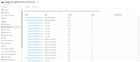 create azure firewall policy rules step by step