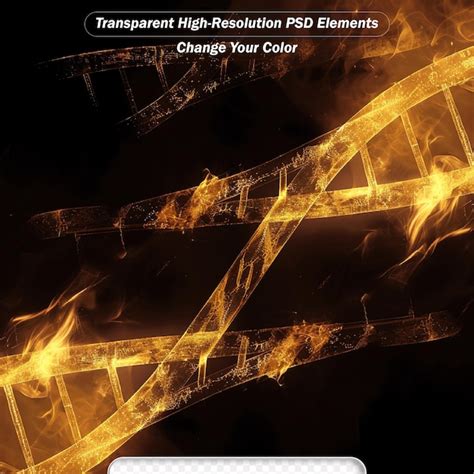 Premium Psd Digital Illustration Of Dna Structure