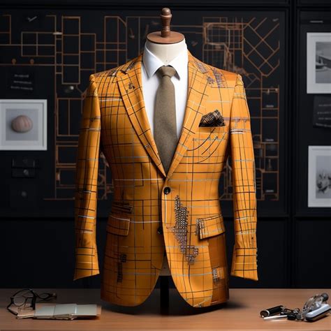 Premium Ai Image Illustration Of Full Size View Of A Suit Suit Made