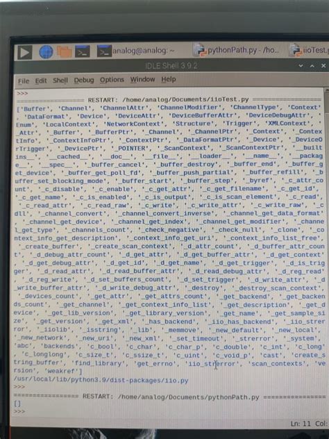 Module Iio Has No Attribute Fmcomms6 Source F32c In Gnu Radio On Kuiper Linux Installed On